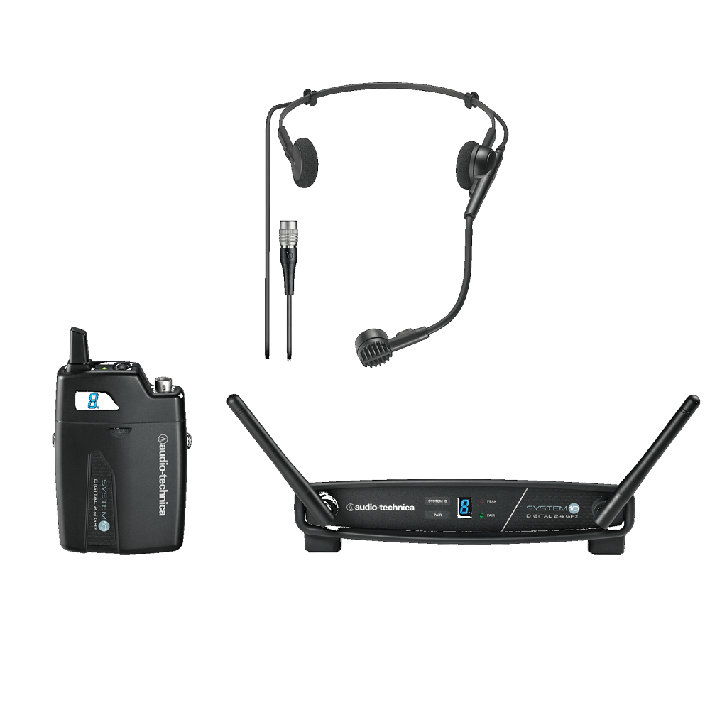 Audio-Technica ATW-1101/H ATW-R1100 and ATW-T1001 with PRO 8HEcW ...